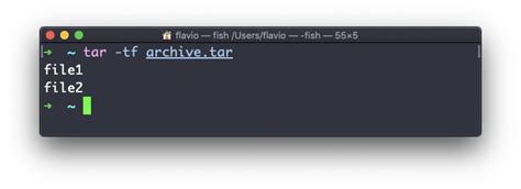 Linux Commands Tar