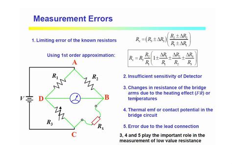 Pdf Lecture 10 جامعة نزوى · Example In The Wheatstone Bridge