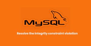 Integrity Constraint Violation How To Solve Inspector Dev
