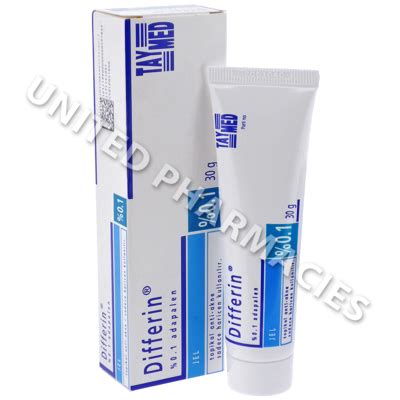 Differin Gel Adapalene 0 1 30g Tube Turkey United Pharmacies UK