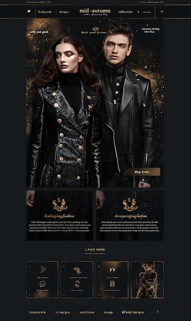 Creative Layout Web With Asymmetrical Grid Effect Contempora Autumn