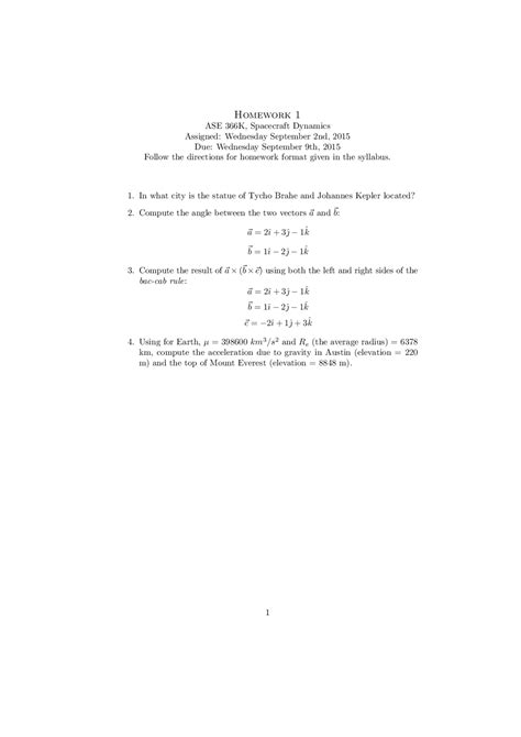 spacecraft dynamics