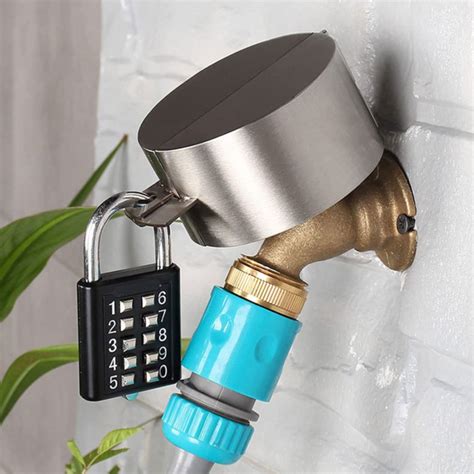 Outdoor Faucet Locks Outside Faucet Lock System Stainless Steel