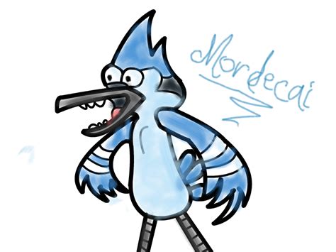 Sketch Mordecai By Meimeix On DeviantArt