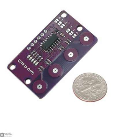 4 Bit Capacitive Touch Proximity Sensor Keyboard Module With Self