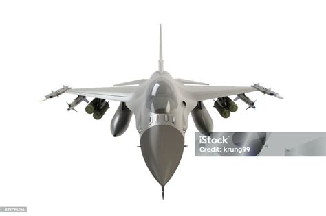 F16 흰색 배경 3d에 미국 군 전투기의 전면 보기 렌더링 패션모델에 대한 스톡 사진 및 기타 이미지 패션모델 3차원 형태 격투기 Istock