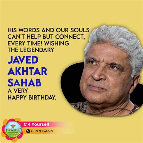 aditya tandon 🔝 on linkedin happybirthdayjavedakhtar c4yourself