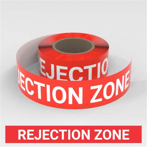 Rejection Zone Smart Stripe Inline Printed Floor Tape Creative Safety Supply