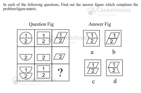 Figure Matrix Non Verbal Questions And Answers PDF