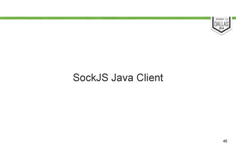 Deep Dive Into Spring Websockets Speaker Deck