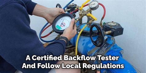How To Do A Backflow Test Easy Steps