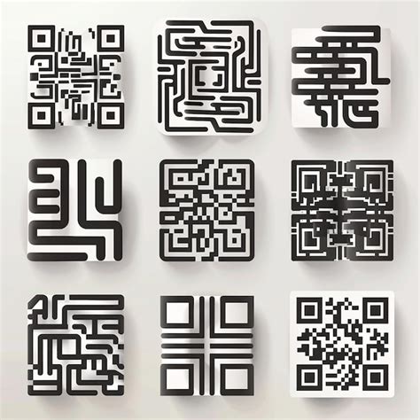 Vector Barcode And Qr Code Collection Premium Ai Generated Image