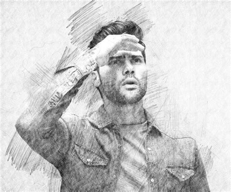 CLICK Photo To Sketch Effect Photoshop Tutorial Psfreebies