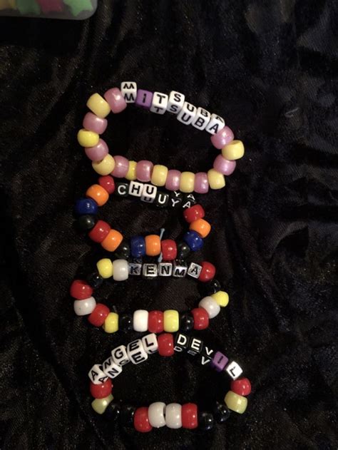 All My Anime Themed Kandi By 4ngleb4by Kandi Photos On Kandi Patterns