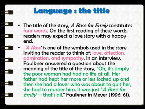 Ppt A Rose For Emily Powerpoint Presentation Free Download Id 2008283