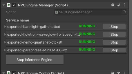Server Setup Npc Engine Unity Integration
