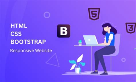 Create A Responsive Html Css Bootstrap Website For You By