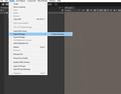 New Unity Project Holographic Breast Biomechanics Development Tutorials Documentation