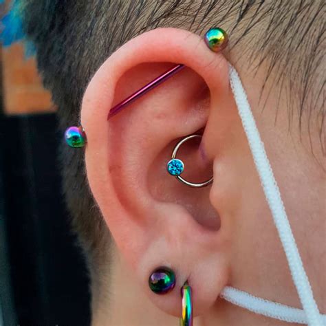 Cute Industrial Piercing Tumblr