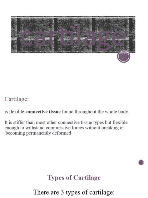 Cartilage Pdf Cartilage Extracellular Matrix