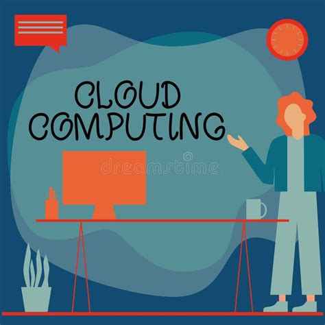 Handwriting Text Cloud Computing Conceptual Photo Use A Network Of