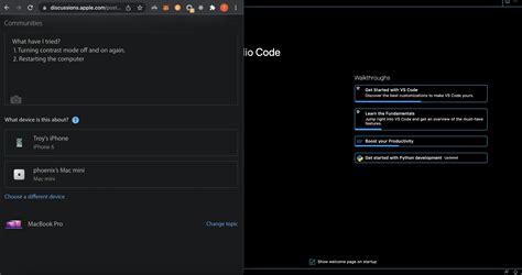 Increase Contrast Mode Stuck On Certain P Apple Community