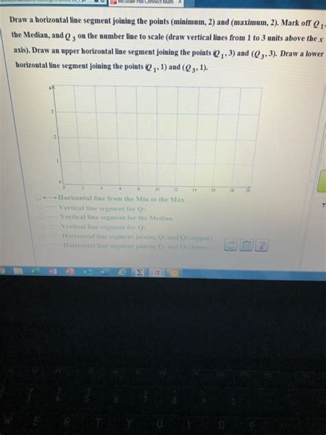 Solved V Onnect M Draw A Horizontal Line Segment Joining The Chegg
