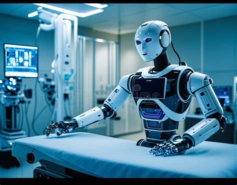 Artificial Intelligence Healthcare Advanced Medical Ai Robot Futuristic Interface Stock Photos ...