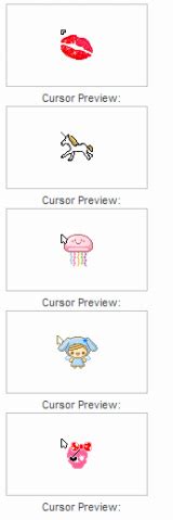 Cursor Codes TumblrThemes