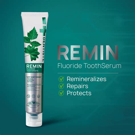Remin Fluoride Toothpaste Dentiste