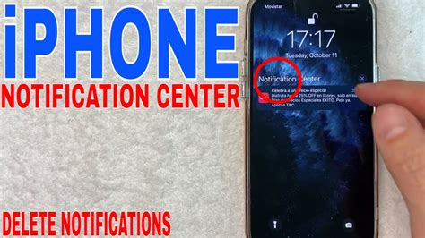 how to delete notifications from iphone notification center 🔴 youtube