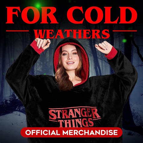 Stranger Things Manta Con Capucha Yaxa Guatemala