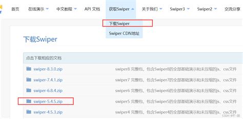 Swiper的基本使用swipercss Csdn博客
