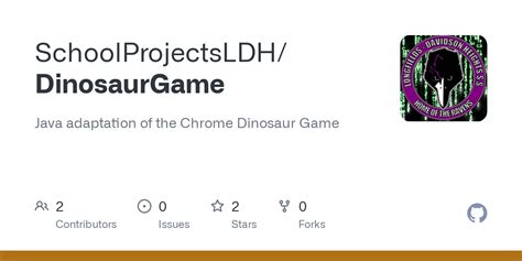 GitHub BabeProjectsLDH DinosaurGame Java Adaptation Of The Chrome Dinosaur Game