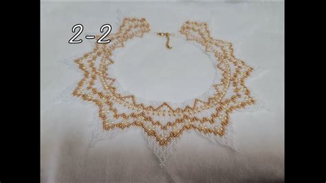 27 시드비즈 진주 목걸이 만들기 2 2 Youtube