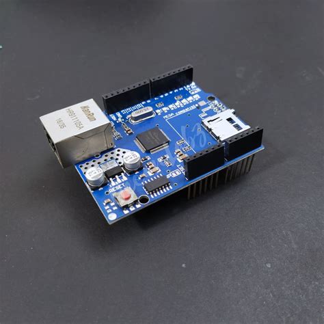 ethernet w5100 shield network expansion board with micro sd card slot