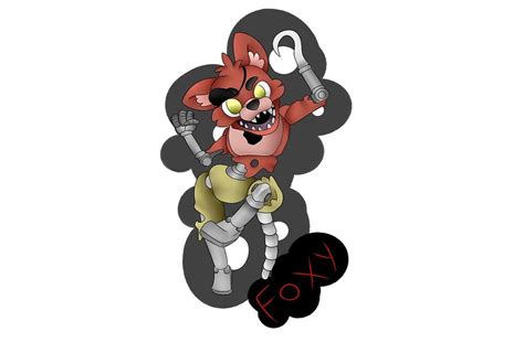 Chibi Foxy By Nexybutt Redbubble Chibi Foxy By Nexybutt Redbubble