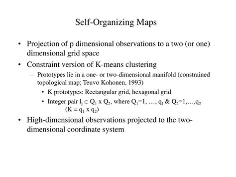 PPT Self Organizing Maps PowerPoint Presentation Free Download ID 3054136