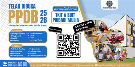 Ppdb Tkit Prima Tahun Pelajaran 20252026