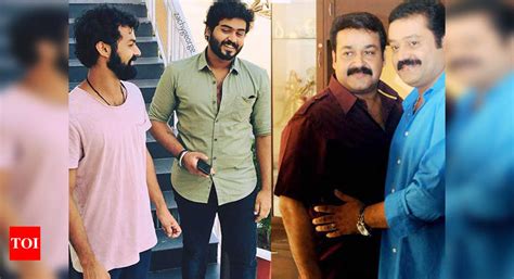 Pranav Mohanlal meets up Suresh Gopi's son Gokul | Malayalam Movie News - Times of India