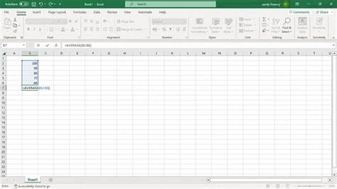 3 Cara Menghitung Dengan Rumus Rata Rata Excel Mudah