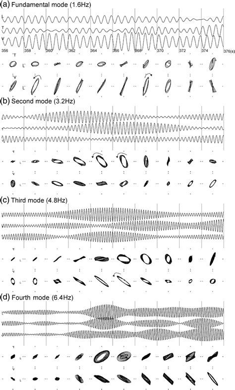 Particle Motion Diagrams For The Fundamental And Higher Modes Of An Download Scientific Diagram