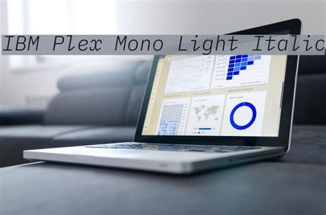 IBM Plex Mono Light Italic Font FFonts Net