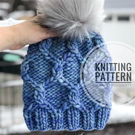 Knit Pattern For Entangled Beanie Knitting Pattern Pdf Instructions Diy Written Tutorial