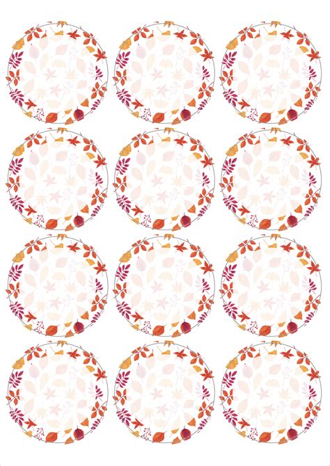 출력용 A4 스티커 디자인 라벨지 규격코드 534 디자인코드 Da395 Φ63 7 Mm 원형 출력용 스티커 라벨 전문 아이라벨