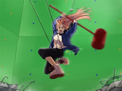 Power Chainsaw Man Drawn By Cosiecottage Danbooru