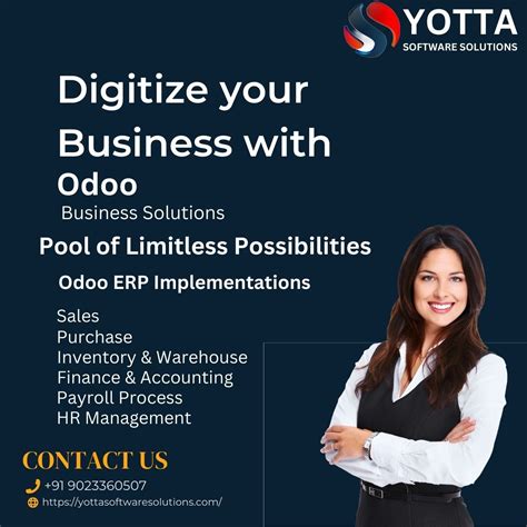 Yotta Software Solutionsyss On Linkedin Odoo Erp Odooerp Business Software Accounting