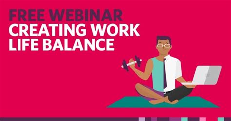 Sameer Kadam On Linkedin Creating Work Life Balance Webinar If Just One Area Of Your Life Is Out…