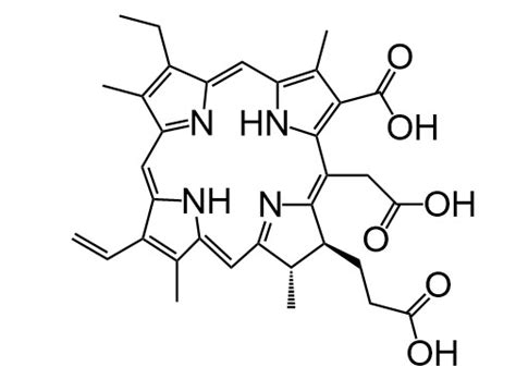 二氢卟吩e6 结构式，chlorin e6 cas 19660 77 6，在化学中应用 二氢卟吩e6临床研究 csdn博客