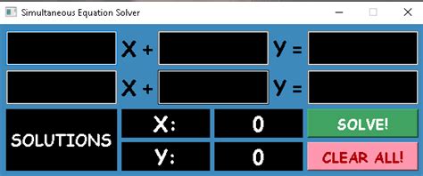 github ksg 08 simultaneous equation solver